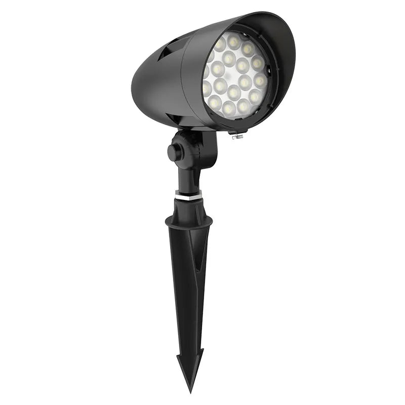 24W X-GEN BULLET LANDSCAPE FLOOD LIGHT, 3000K OR 4000K, 12V, BLACK or ...