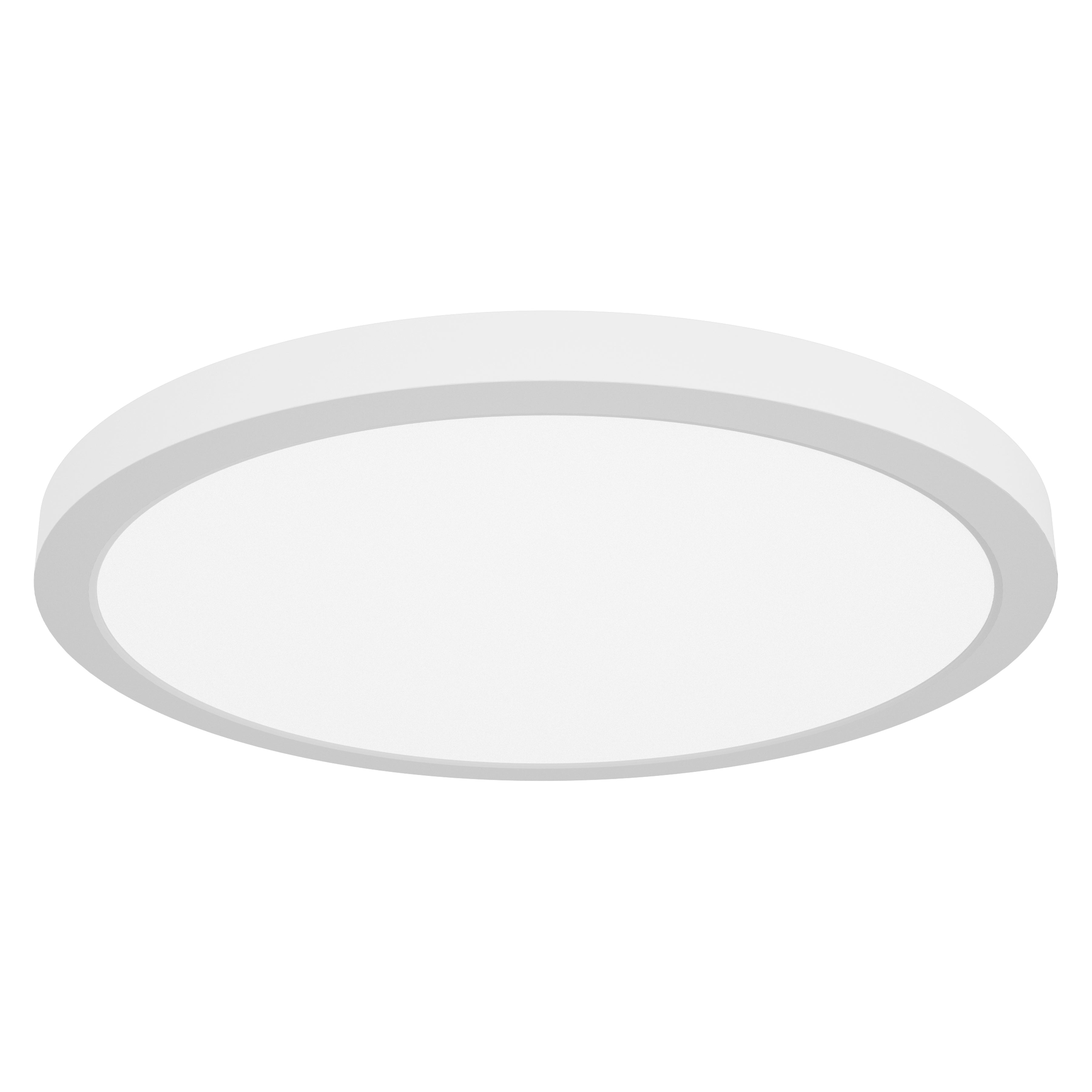16" LED Flush Mount, 60W, 120V, White, Mod PLUS Collection | Warehouse ...