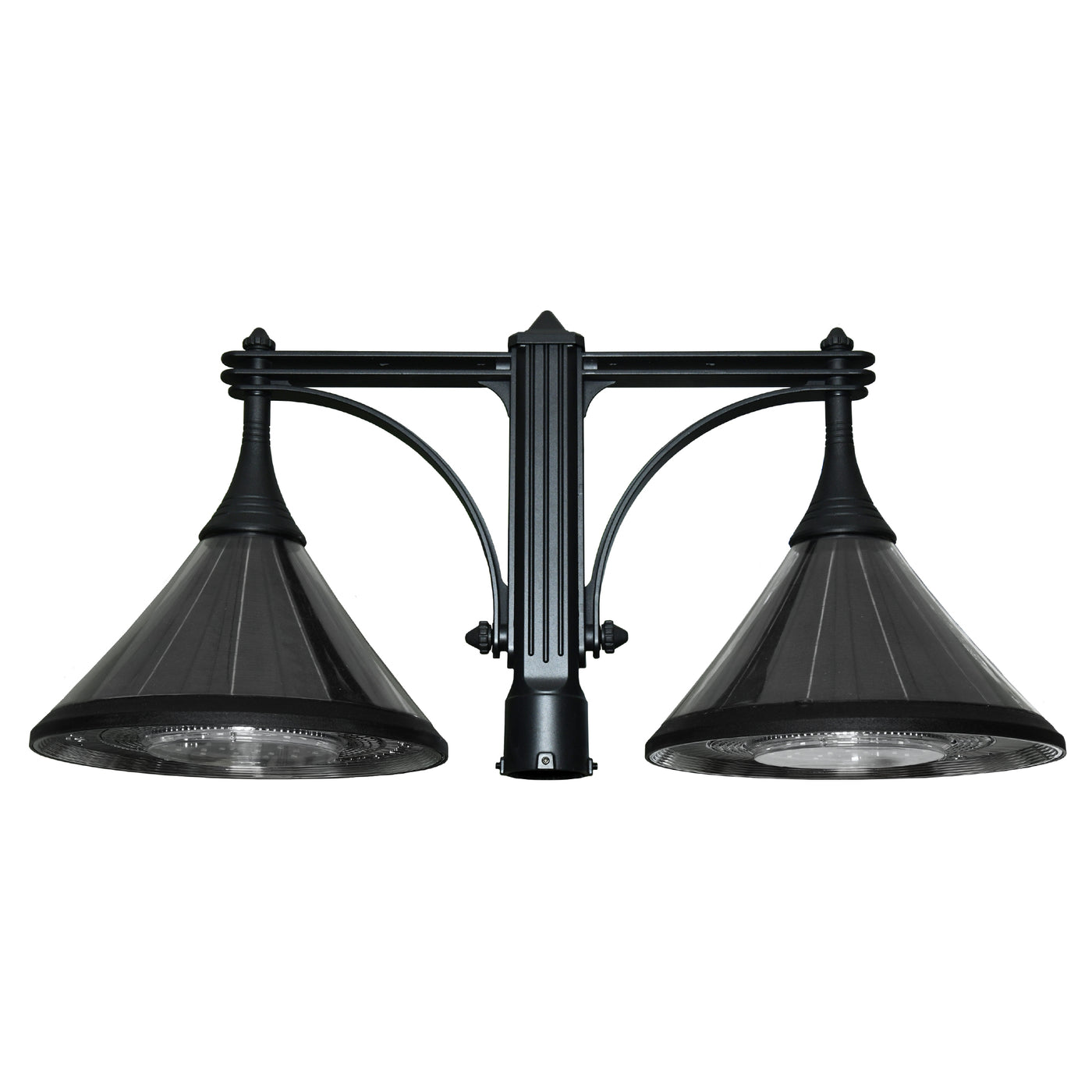 Commercial Grade Solar Pedestrian LED Post Light, 6000K, with Morph ...