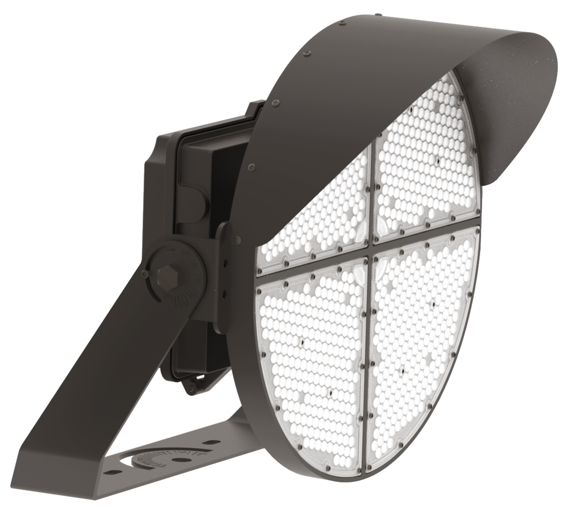 LED Stadium Lights, 88,238 Lumens, 570W, 5000K, 200-528V | Warehouse ...