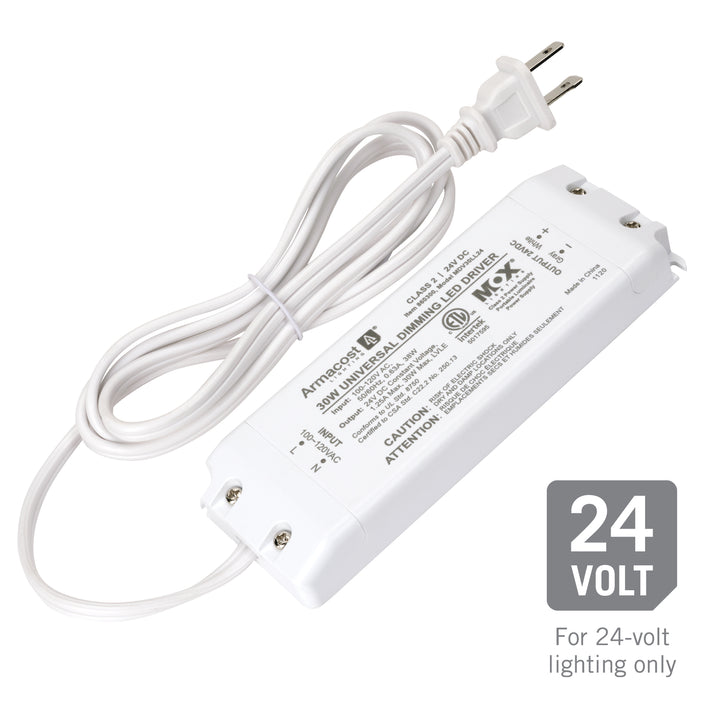 24w, 45W, or 60W Universal Dimming LED Driver, 24-Volt DC - 860240 ...
