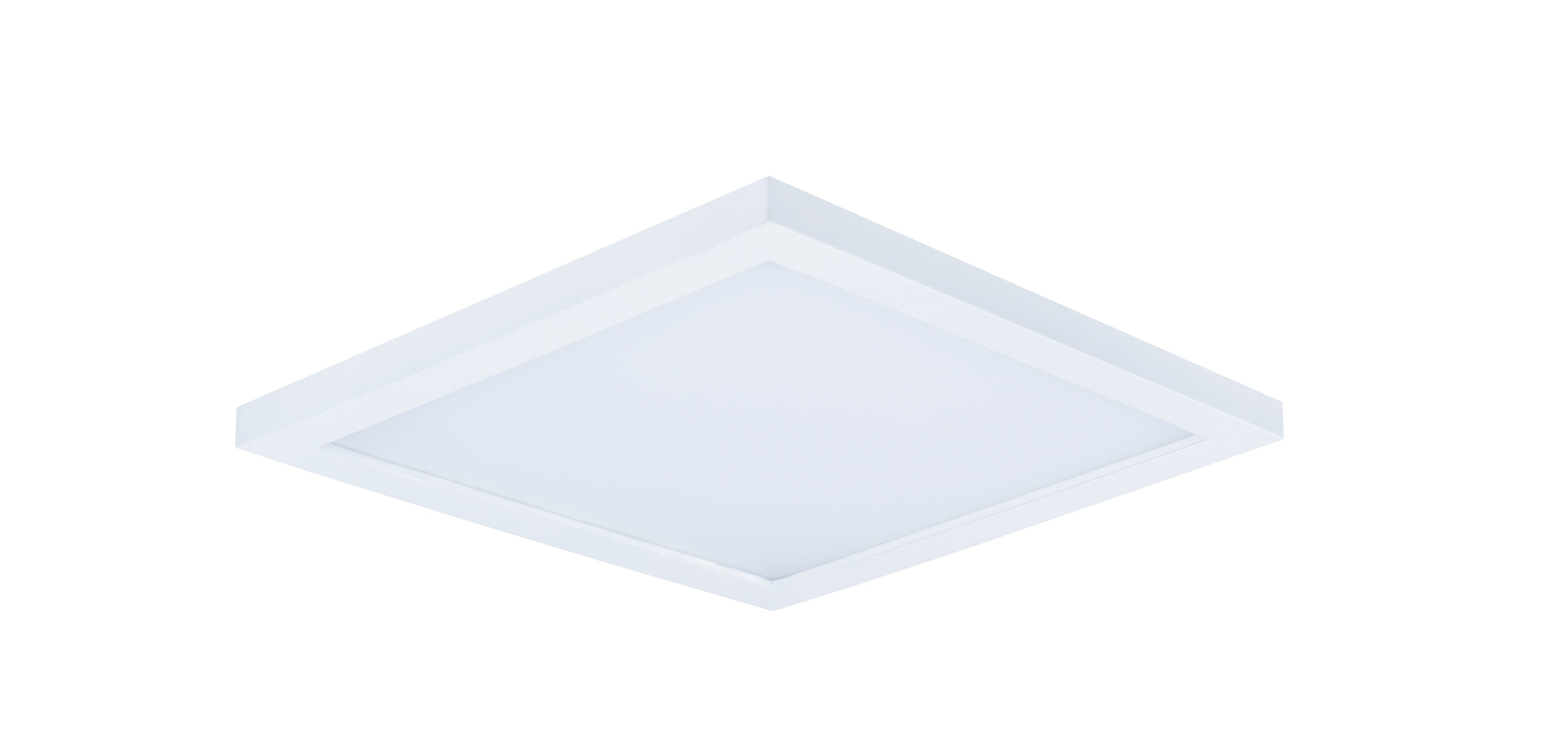 Wafer 9" Square LED Surface Mount, 1200 Lumens, 20W, 3000K,120-277V ...