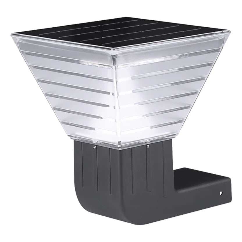 5W Solar LED Square Wall Mount Light | Warehouse-Lighting.com