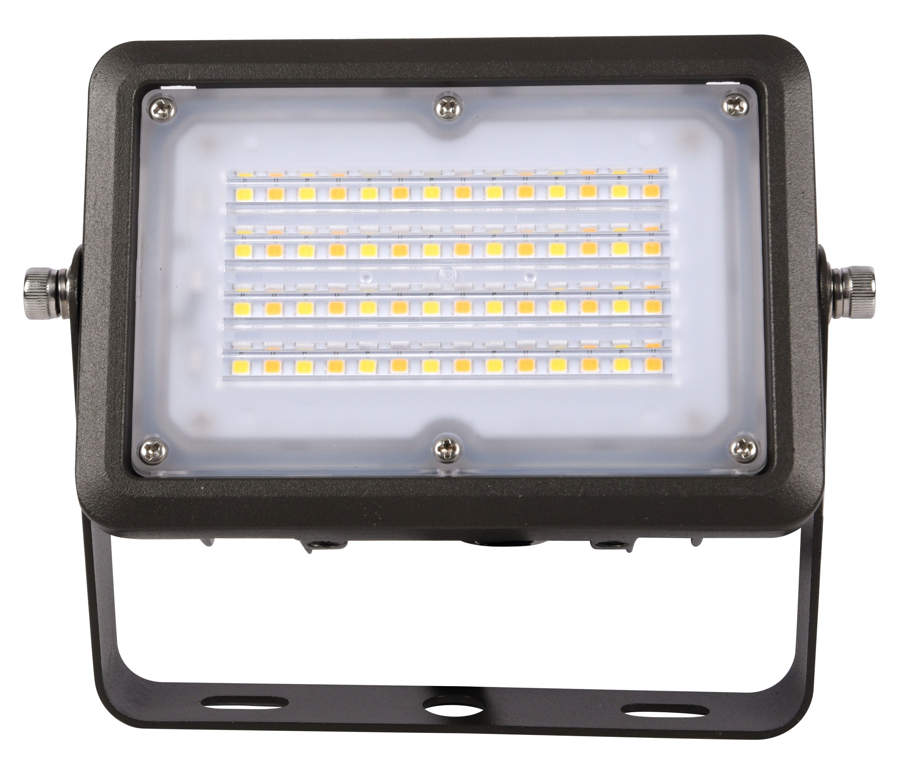 7x7 LED Flood Light With Yoke Mount and Photocell, 15W, 1950 Lumens ...