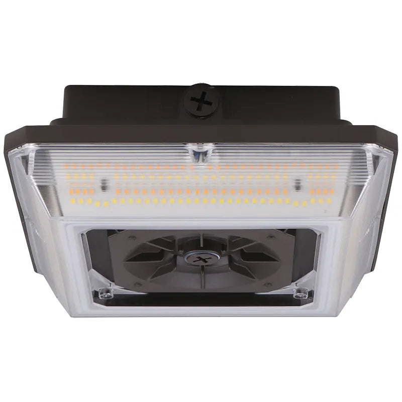LED Angled-Beam Garage Canopy Light, 10500 Lumen Max, CCT and Wattage ...