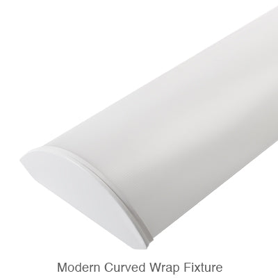 4 Foot Curved Wrap Light, 5200 Lumens, 40W, 120-277V, 3500K, 4000K, or ...