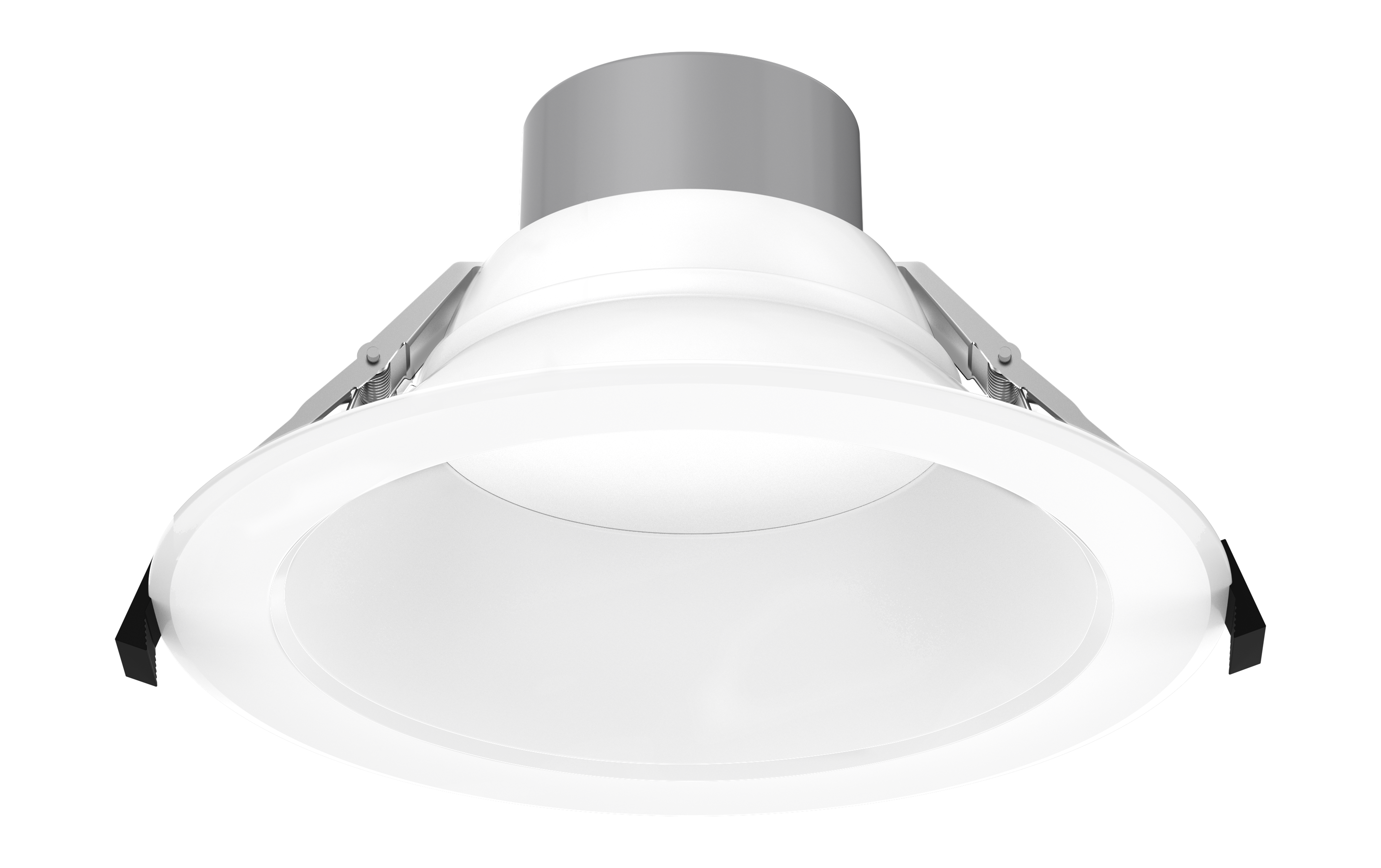 8" LED Round Commercial Downlight, 4200 Lumen Max, Wattage & CCT ...