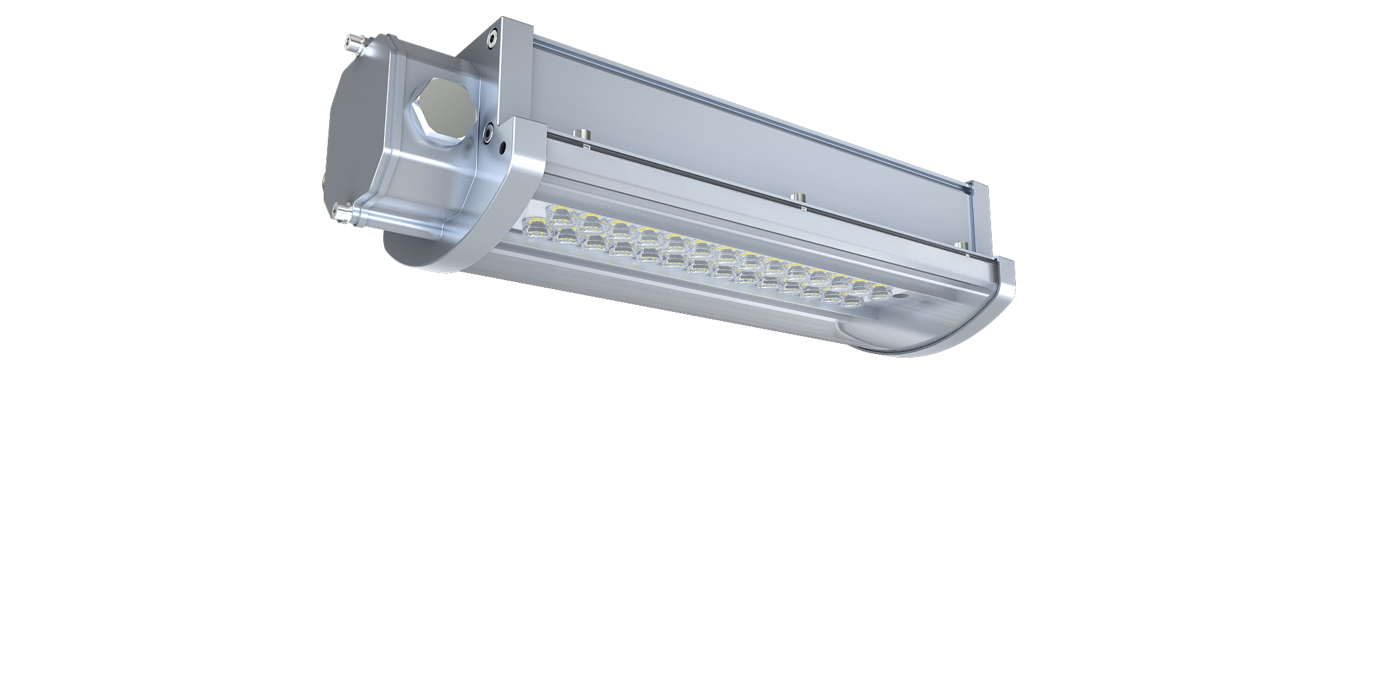 2FT LED Linear Explosion Proof Light, Class 1 Division 2, 40W, 5600 ...