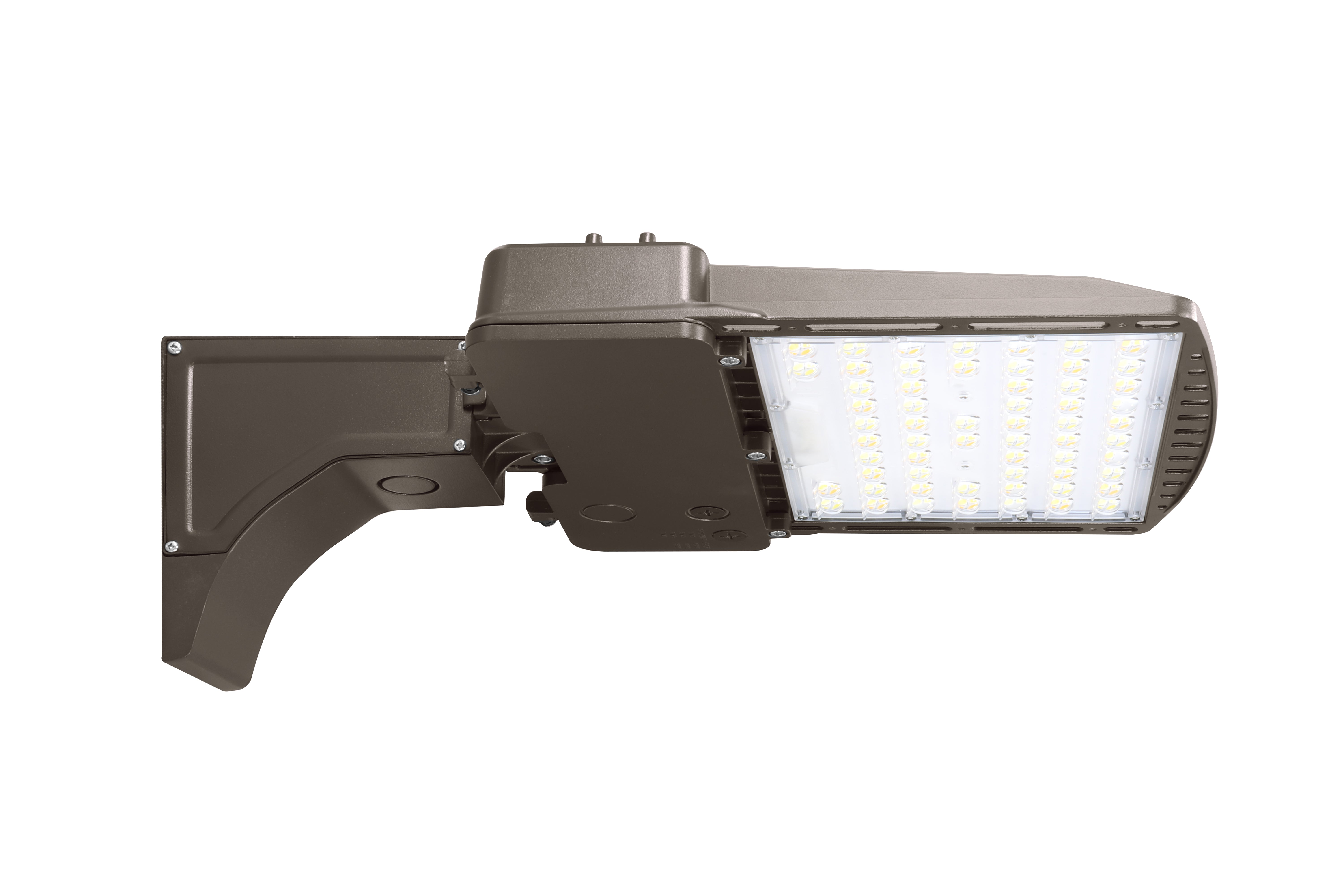 LED Area Light, 14,500 Lumens, Wattage and CCT Selectable, Type 3, 120 ...