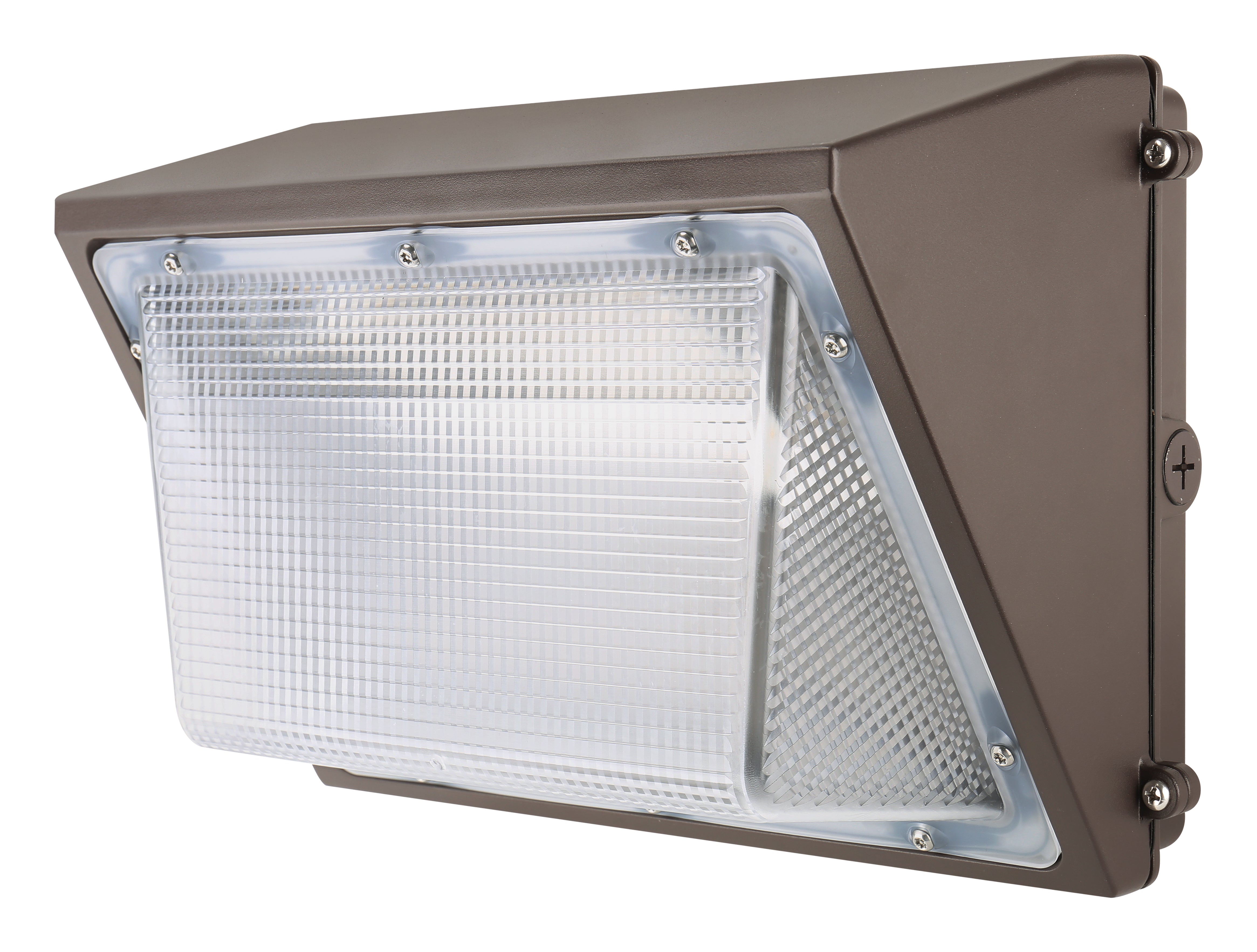 LED Wall Pack, 40W, 4,850 Lumens, 4000K or 5000K CCT, 120-277V, Dark ...