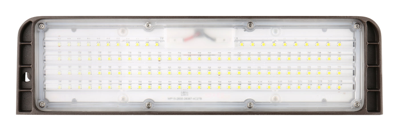 LED Slim Full Cutoff Wall Pack, 5700 Lumen Max, 38W, CCT Selectable ...