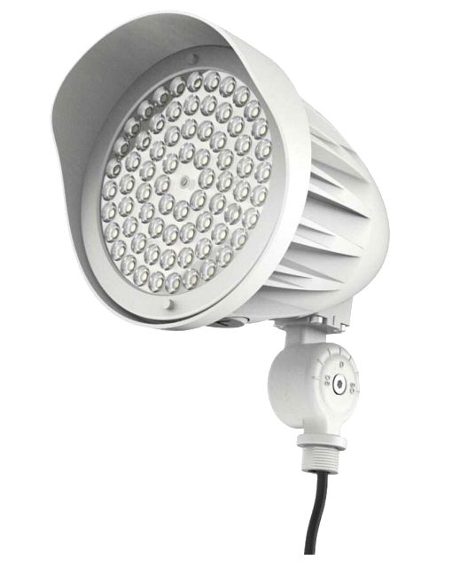 LED Bullet Flood Light, 25W, 3292 Lumen Max, Wattage and CCT Selectable ...