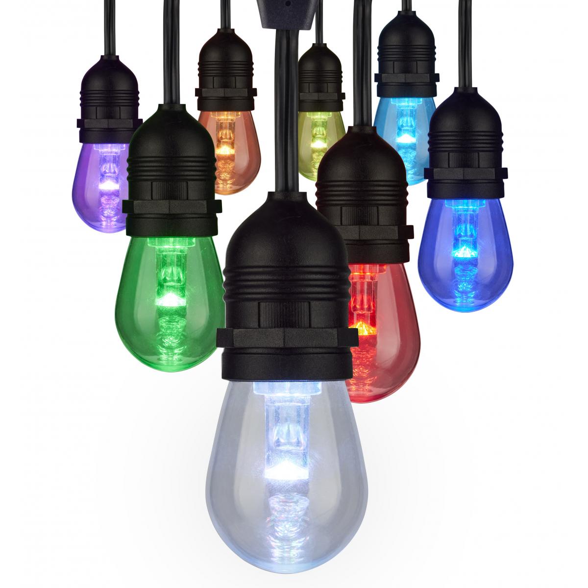 24F, 12-S14 Lamp, LED String Light, Starfish IOT, RGBW | Warehouse ...