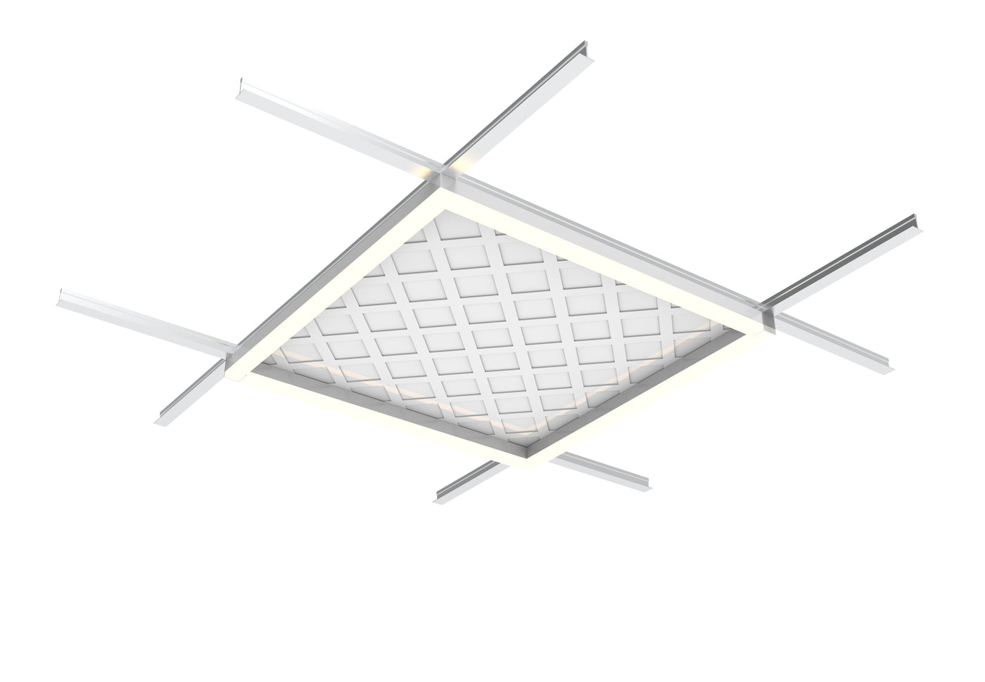 L Corner T-Grid LED Linear Light, 2300 Lumens, Wattage and CCT Select ...