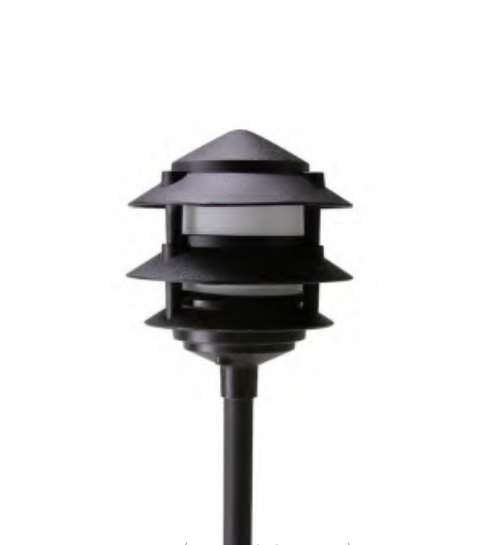 13 inch LED Pagoda Outdoor Path Light 3W 12V Bronze | Warehouse ...