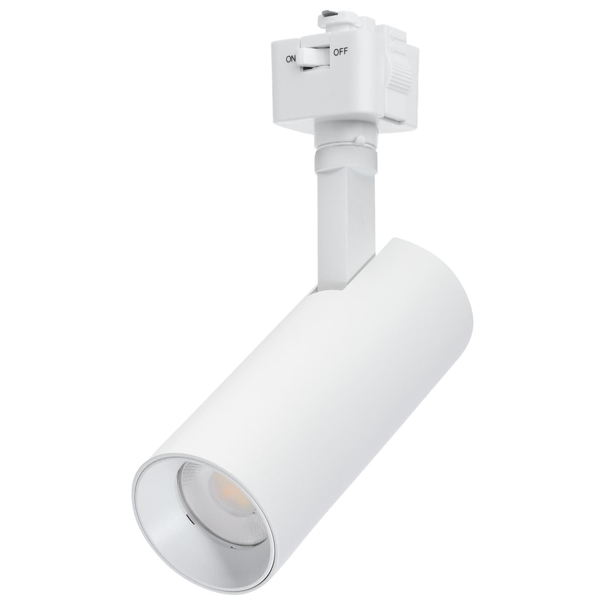 10 Watt LED Track Head; 48 Degree Beam Spread; J-Style Track; 5 CCT ...