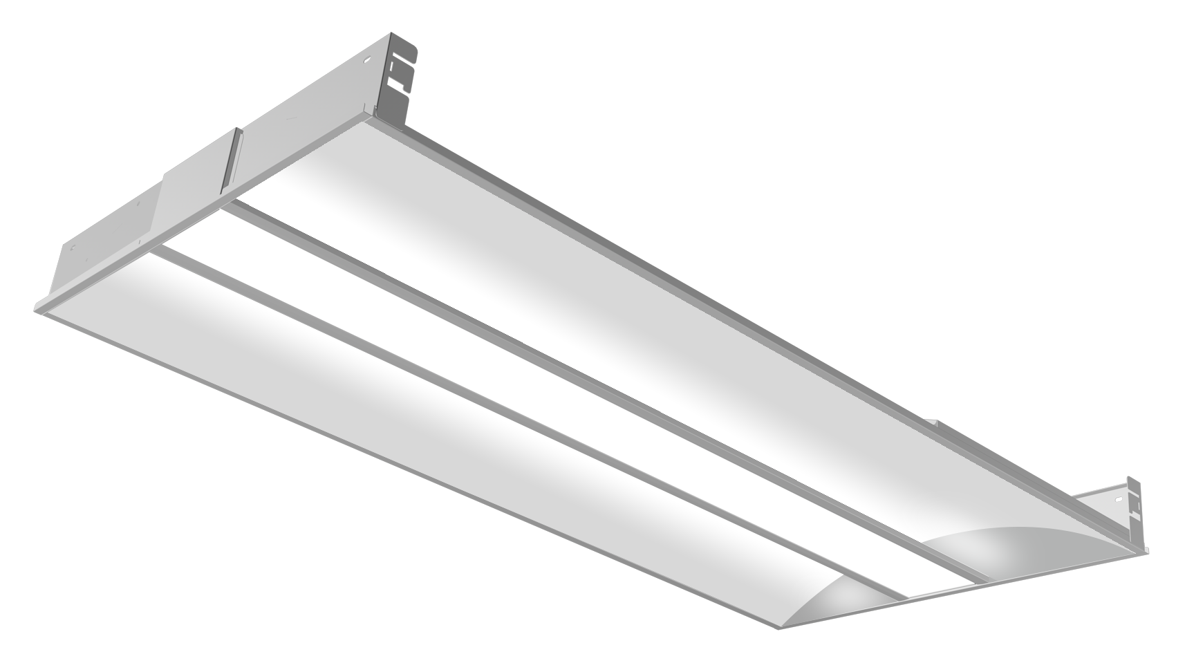 2x4 Premium Indirect LED Troffer, 5500 Lumen Max, Wattage and CCT ...