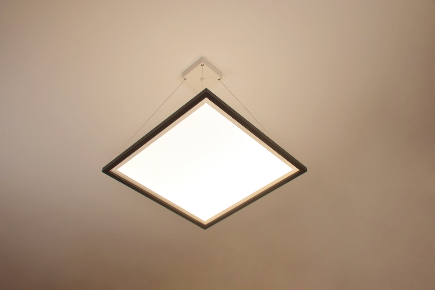 2X2 Square Up/Down Pendant LED Fixture, 5000 Lumen Max, Wattage and CCT ...