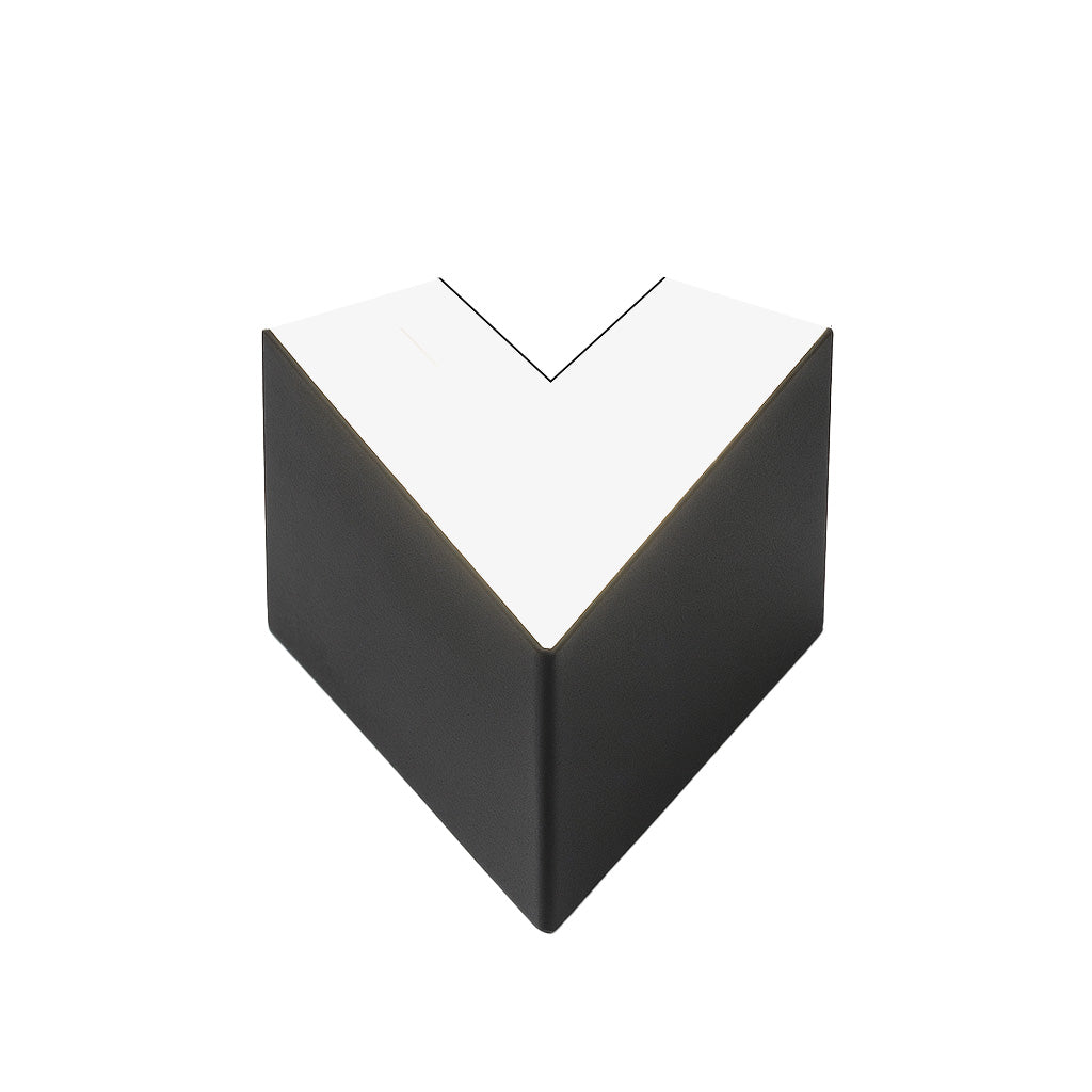 G2 V Shape Linear Architectural Beam Connector, White or Black Finish ...