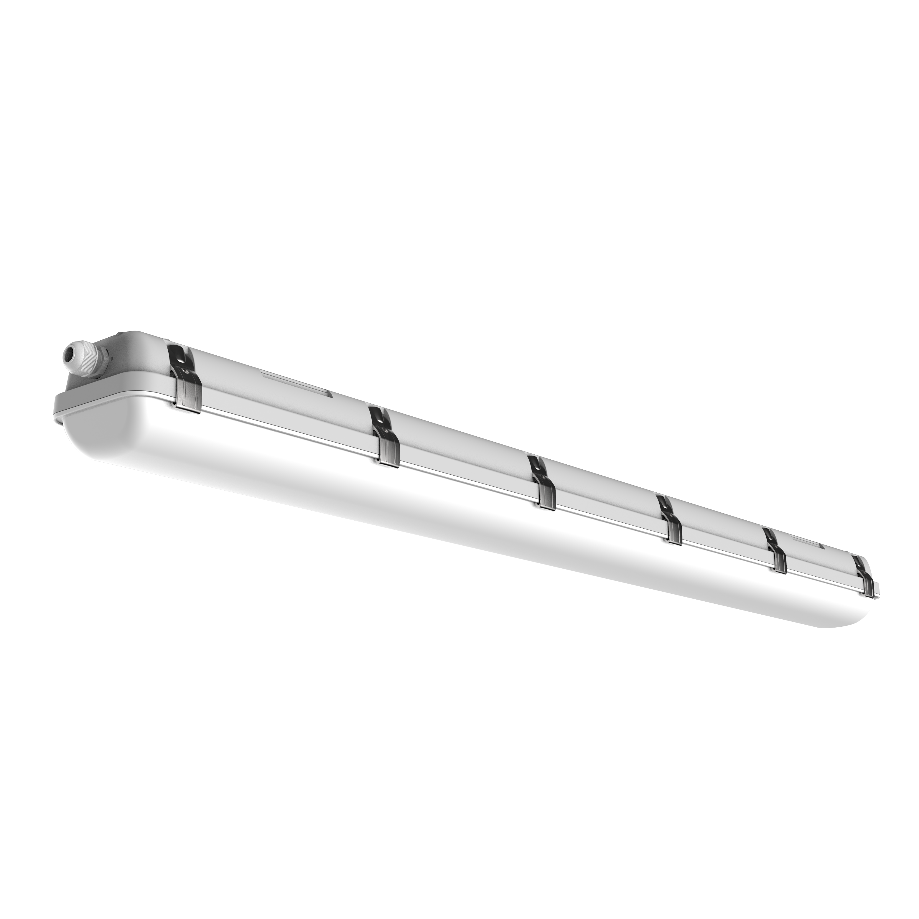4FT LED Vapor Tight Fixture, 7800 Lumen Max, CCT and Wattage Selectable ...