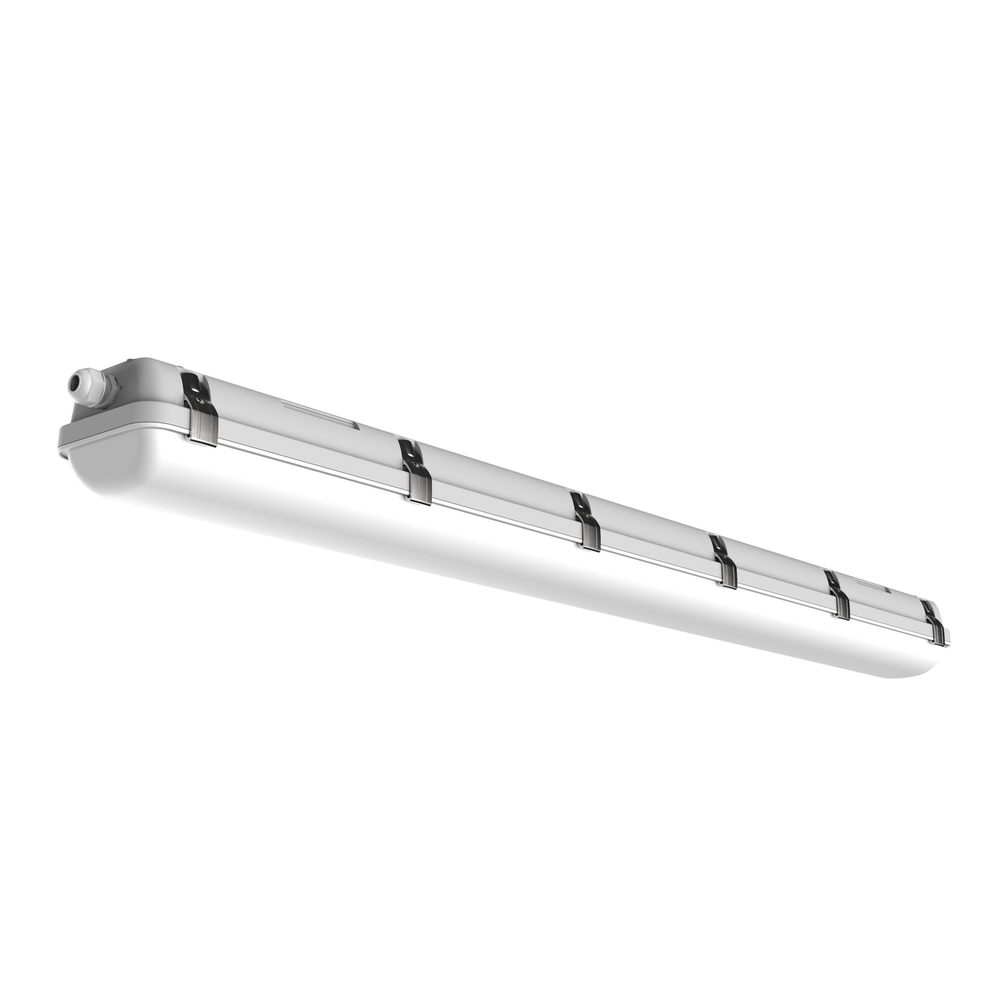 4FT LED Vapor Tight Fixture, 7800 Lumen Max, CCT and Wattage Selectable ...
