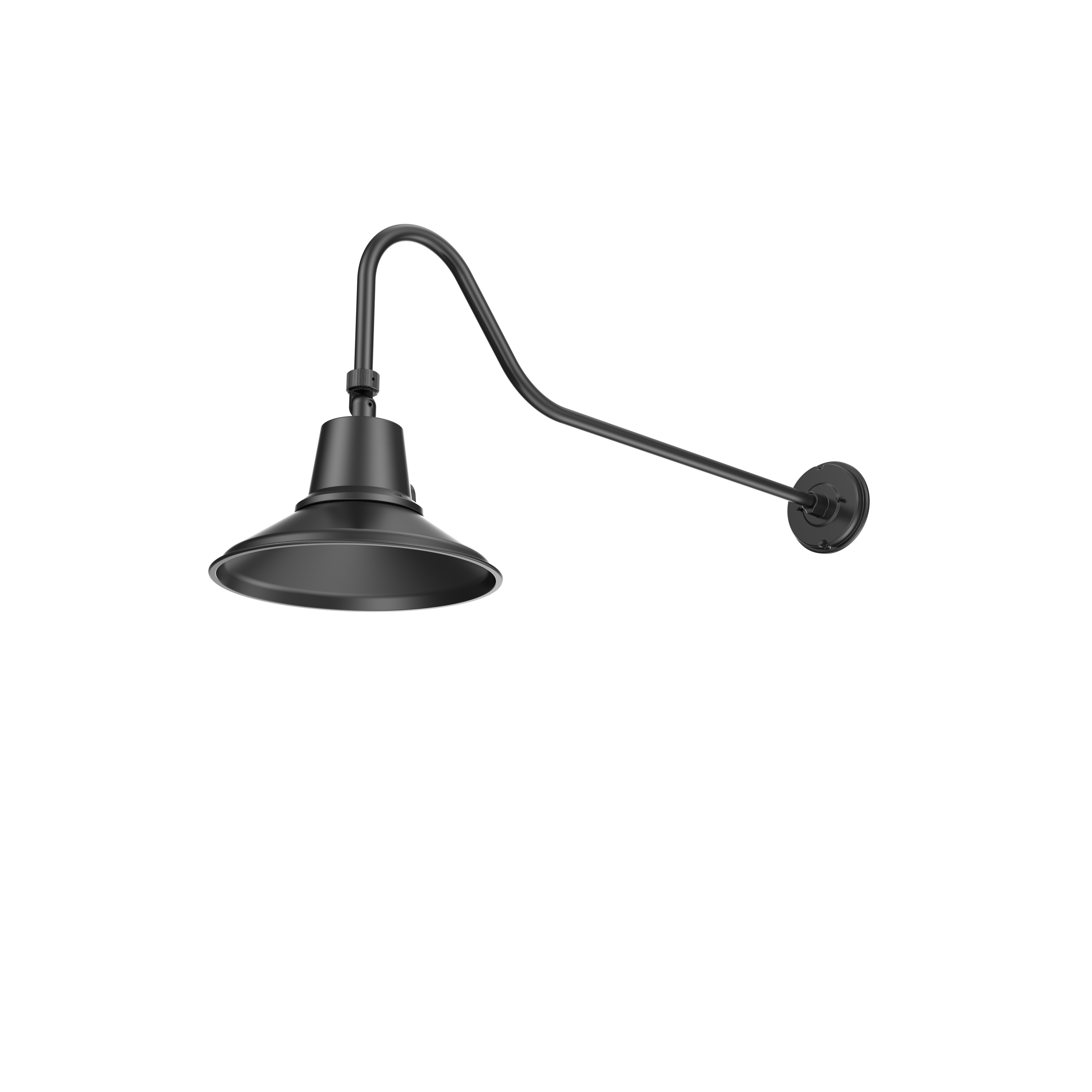LED Gooseneck Light Fixture, 3250 Lumen Max, Wattage and CCT Selectable ...