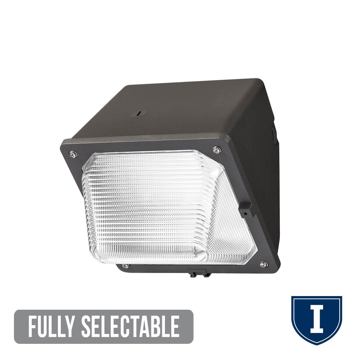 2PK Independence LED Wall Pack, 4,507 Lumen Max, Wattage and CCT ...