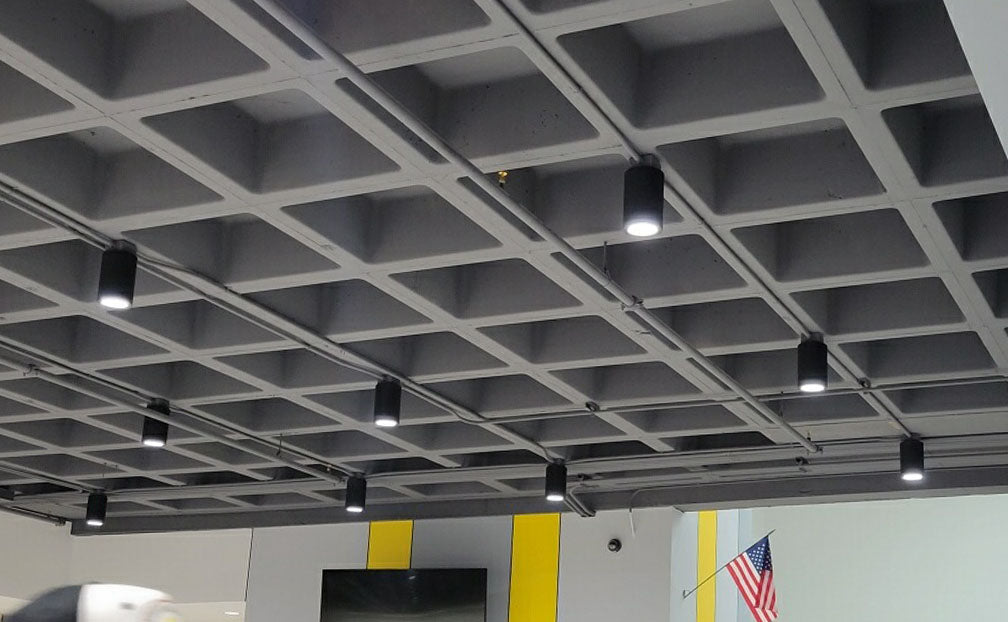 6" LED Architectural Cylinder Light Fixture, 2200 Lumens, 25W, CCT ...