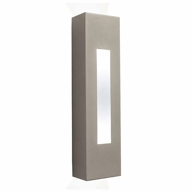 Crest LED Wall Sconces, 3000K, 4000K, or 5000K, 100-277V, Silver Finish ...