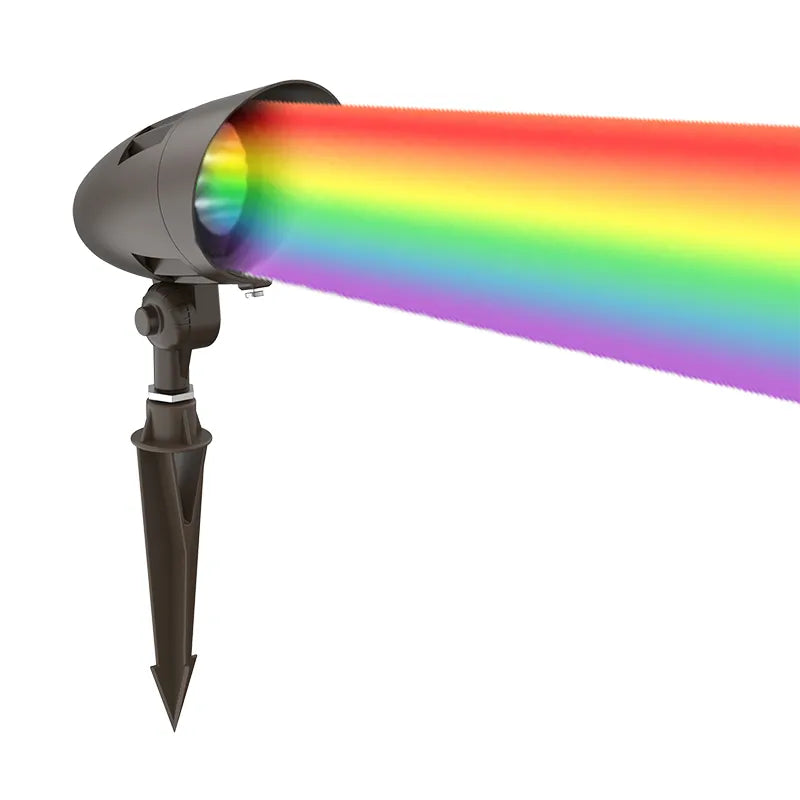 LED Bullet Flood Light, 15W, RGBW Selectable, 12V | Warehouse-Lighting.com