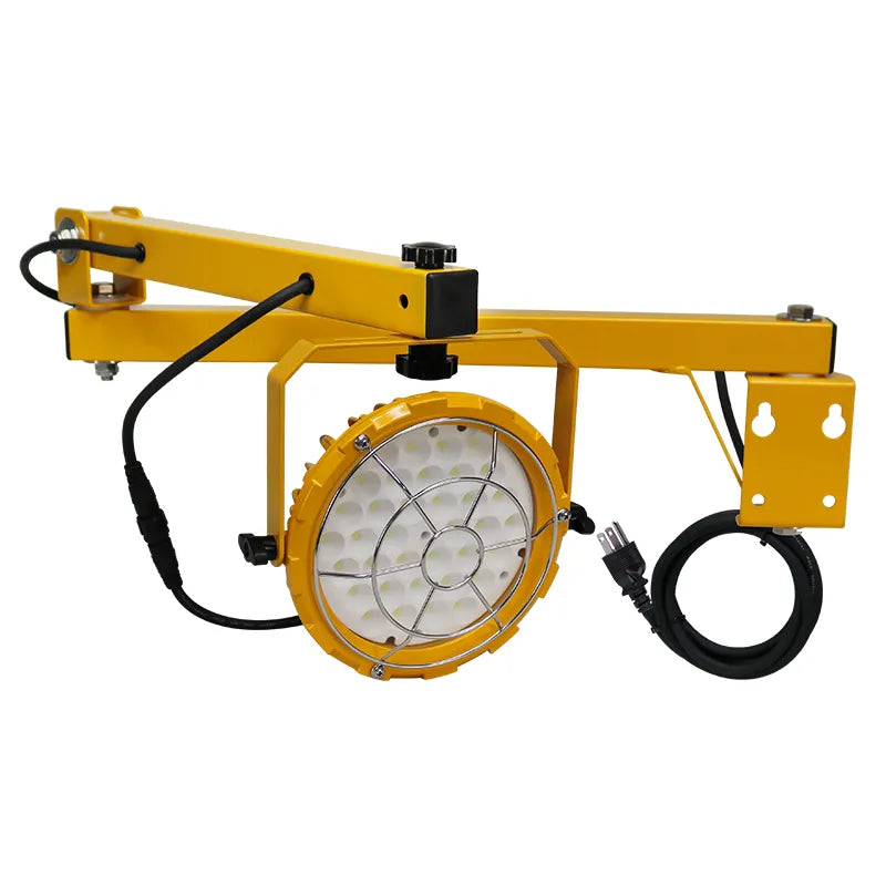 Round Loading Dock Light, 6600 Lumens, 60W, 6000K, with 1FT WP ...