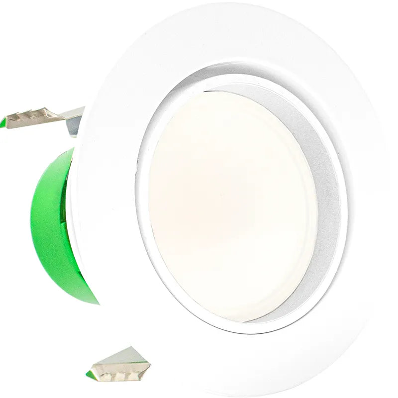 4" LED Adjustable Recessed Light, 8W, CCT Selectable, 120V | Warehouse ...