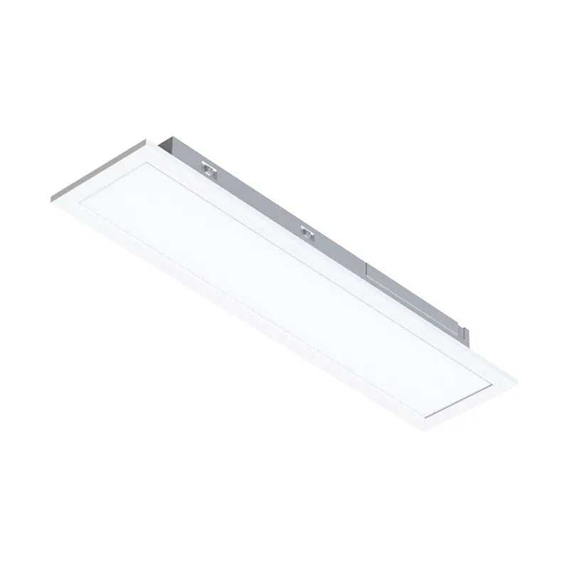 2FT, 6" Wide Slot Recessed Commercial Linear Lights, 2200 Lumen Max ...