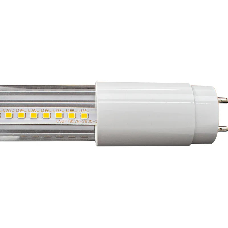 12PK 4FT LED AC Direct Ballast T8 Glass Tube, 17W, 2200 Lumens, 4000K ...
