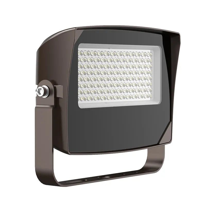 Round-Back Flood Light with U Bracket, 11,200 Lumens, Wattage and CCT ...