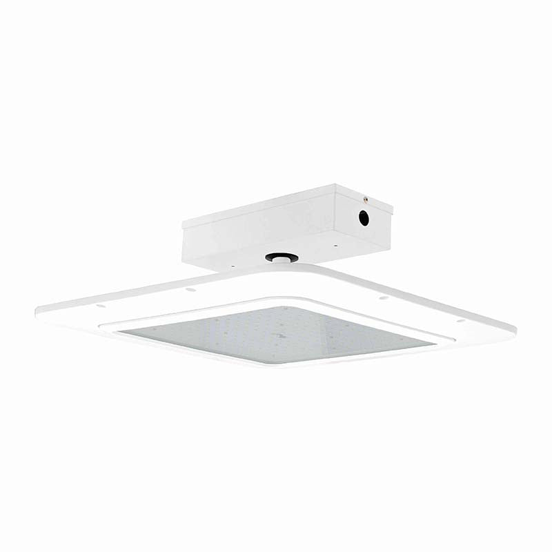 LED Power-Adjustable, Dimmable, Recessed Gas Station/Canopy Light, 80 ...