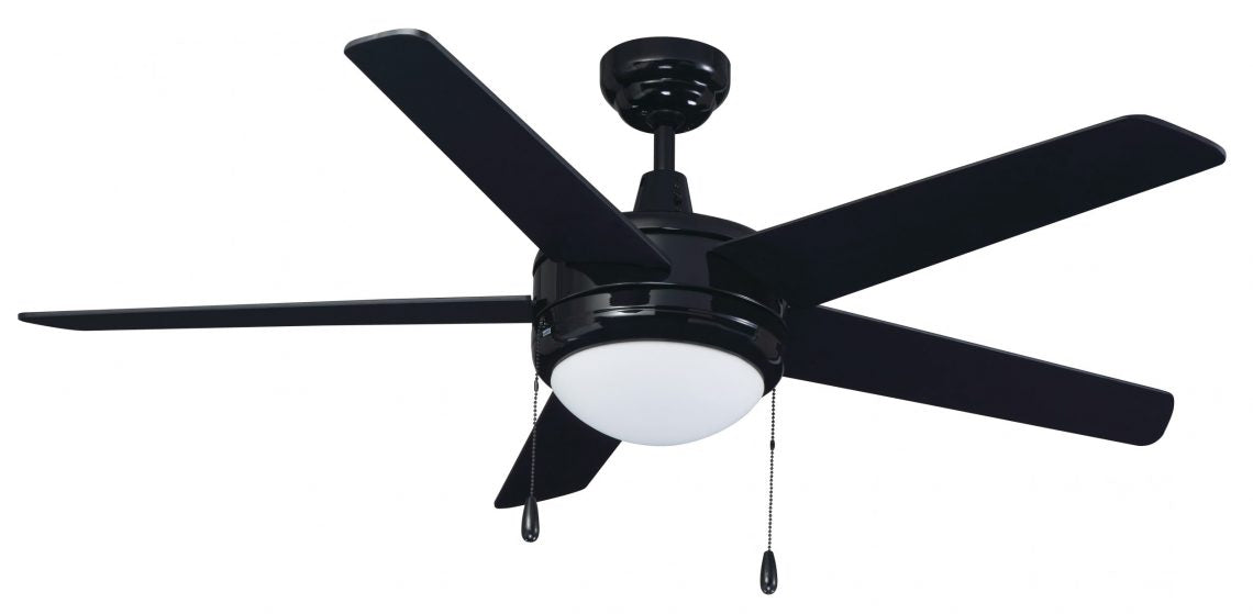 Mirage LED 5-blade Ceiling Fan Light, 50" Sweep, 16W, 3000K, 120V ...