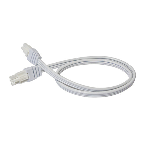 24 inch, 120V Jumper Cable for EnVision LED Undercabinet Light, White ...
