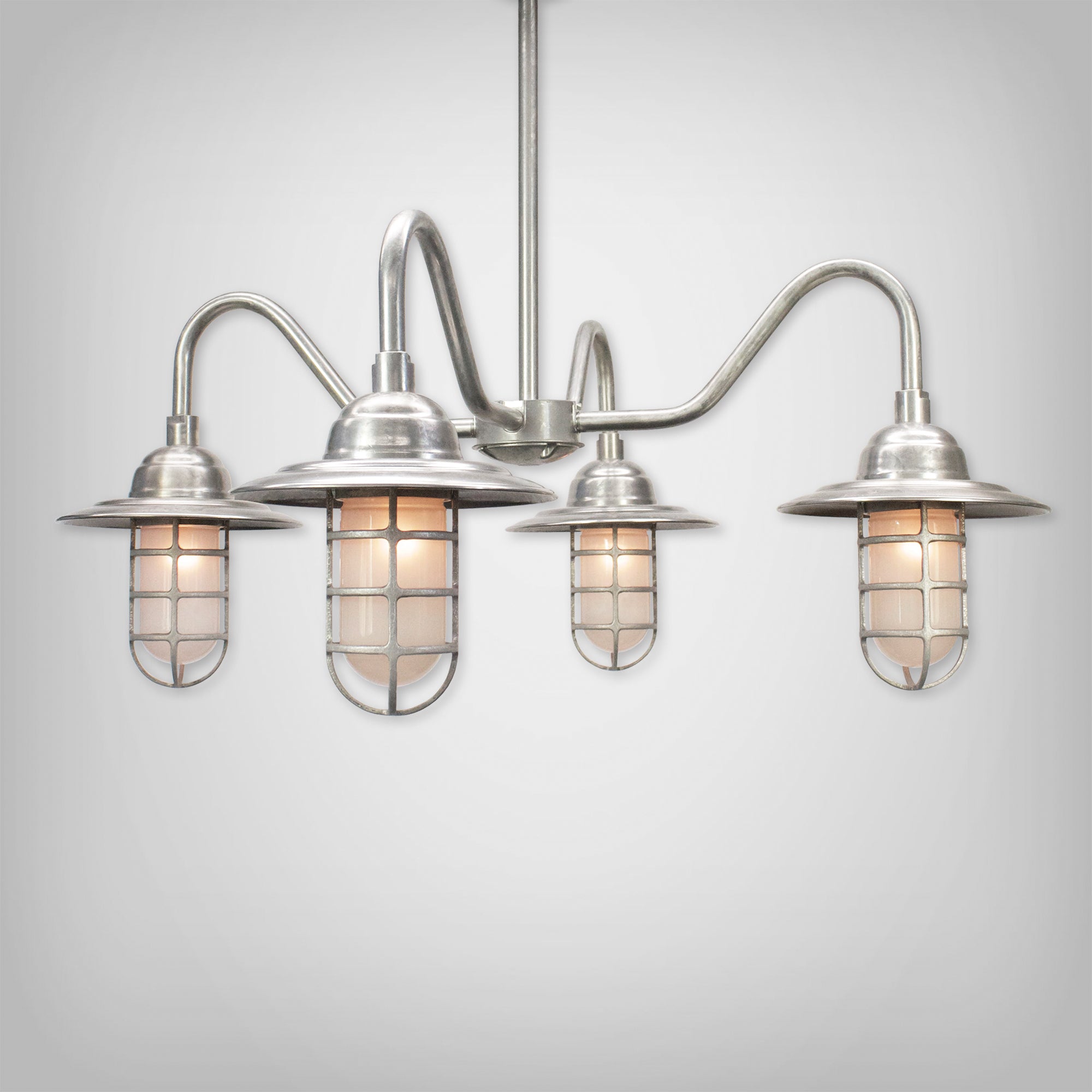 DPE1 Series 4-Light Stem Mount, Multiple Finishes Available - 4DPE1 ...