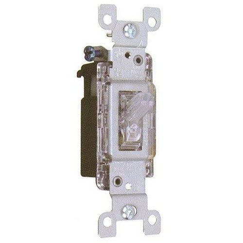 Back Lit Toggle Switch 3 Way 15A-120/277V - 82046 | Warehouse-Lighting.com