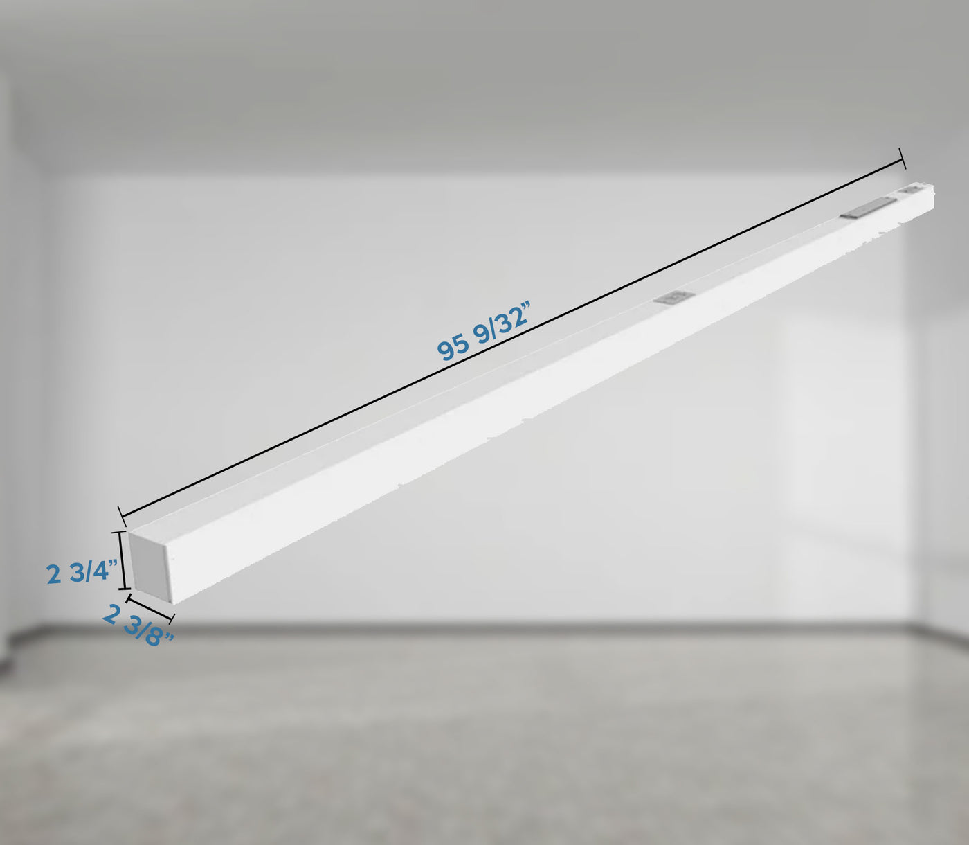 8ft Linear Beam, 80W, 120-277V, CCT Selectable | Warehouse-Lighting.com