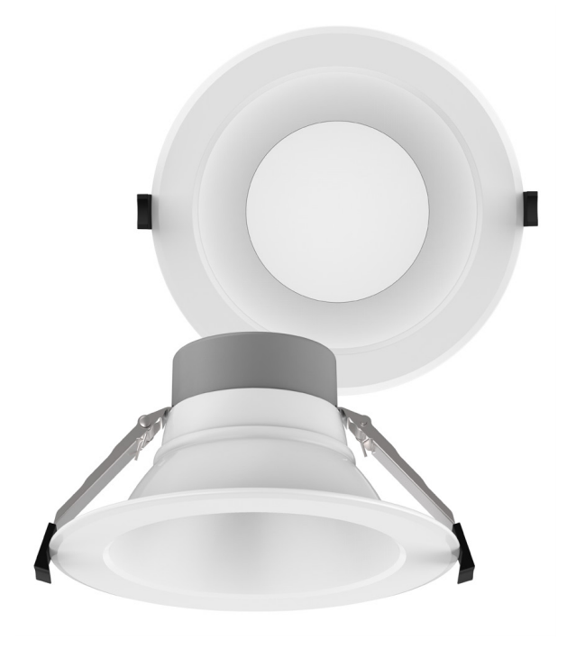 LED 4" Commercial Downlight, Wattage and CCT Selectable | Warehouse ...