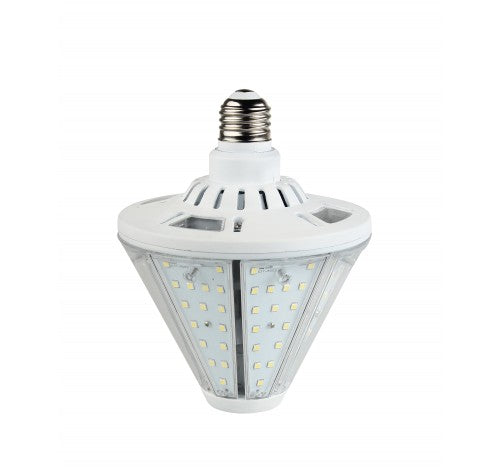 LED Post Top Corn Lamp with Reversable Mogul Base, 40 watt, 120-277V ...
