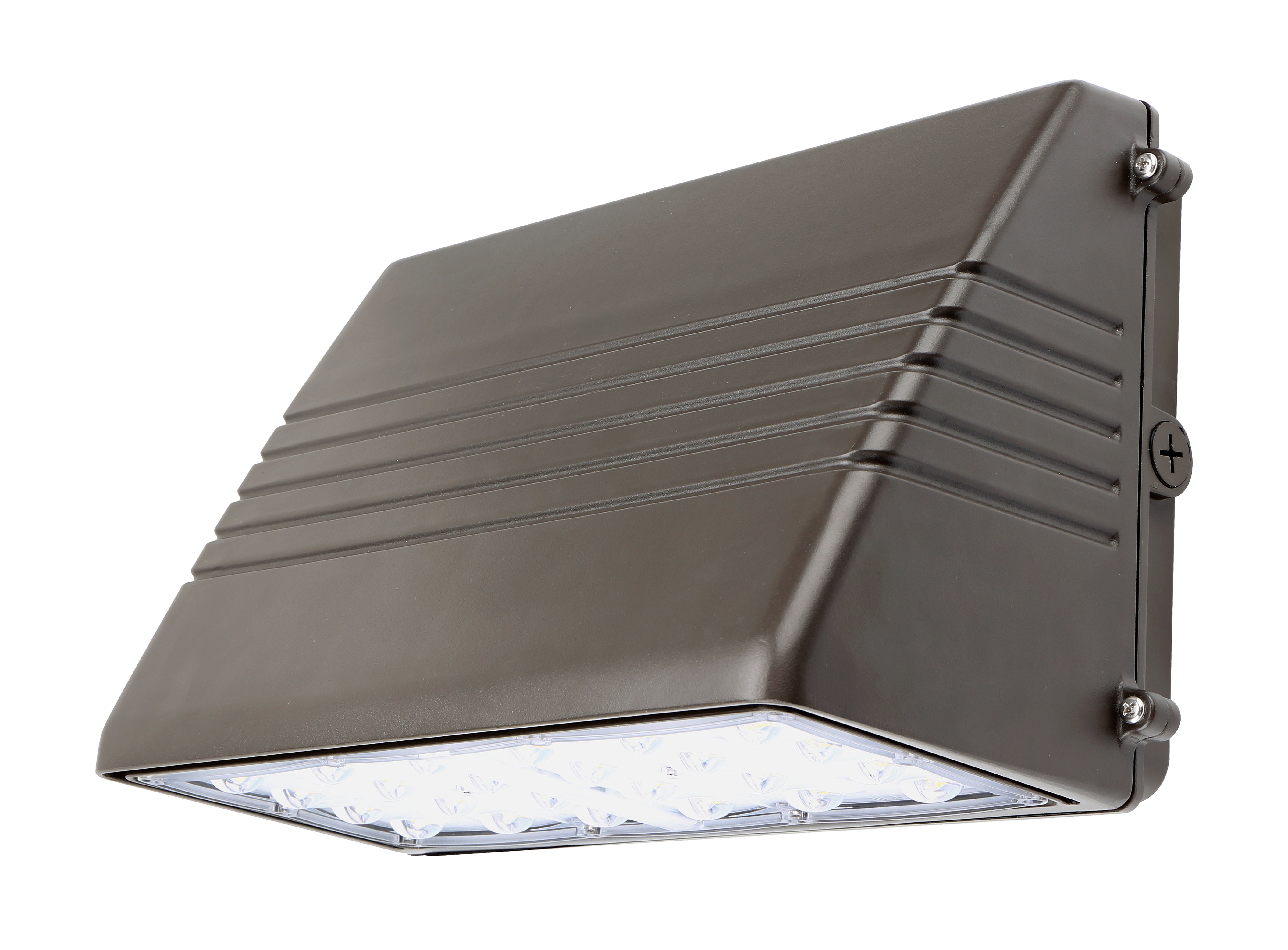 LED Full Cutoff Wall Pack, 70W, 9900 Lumens, 4000K or 5000K, 120-277V ...