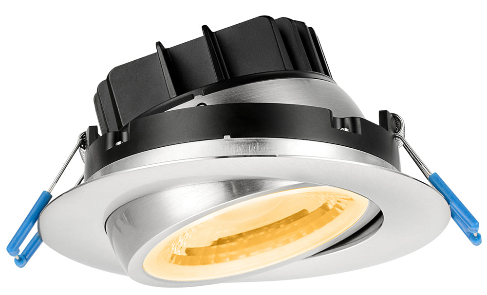 4″ Round Eyeball Gimbal LED, 15W, High Output, Multiple CCT and ...