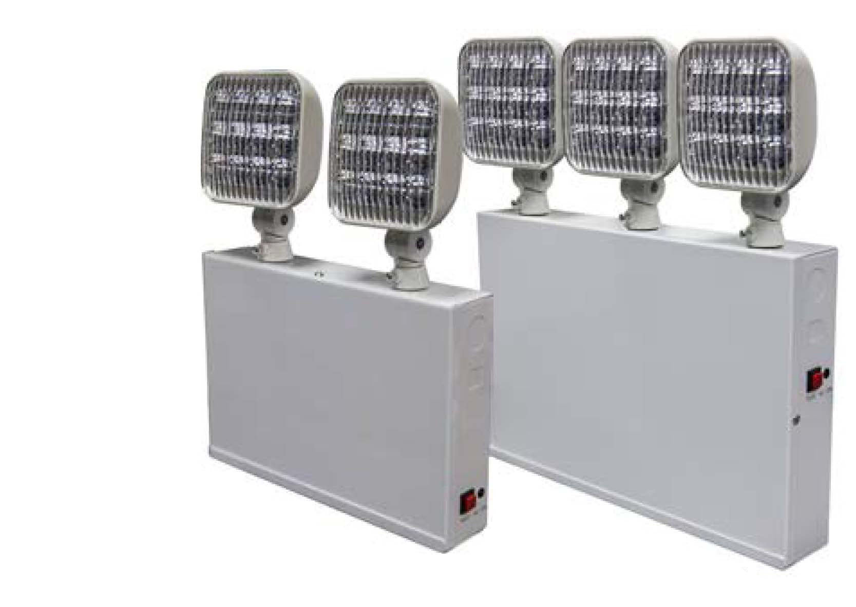 New York City Approved LED Emergency Unit, 2 or 3 Integral + Remote ...
