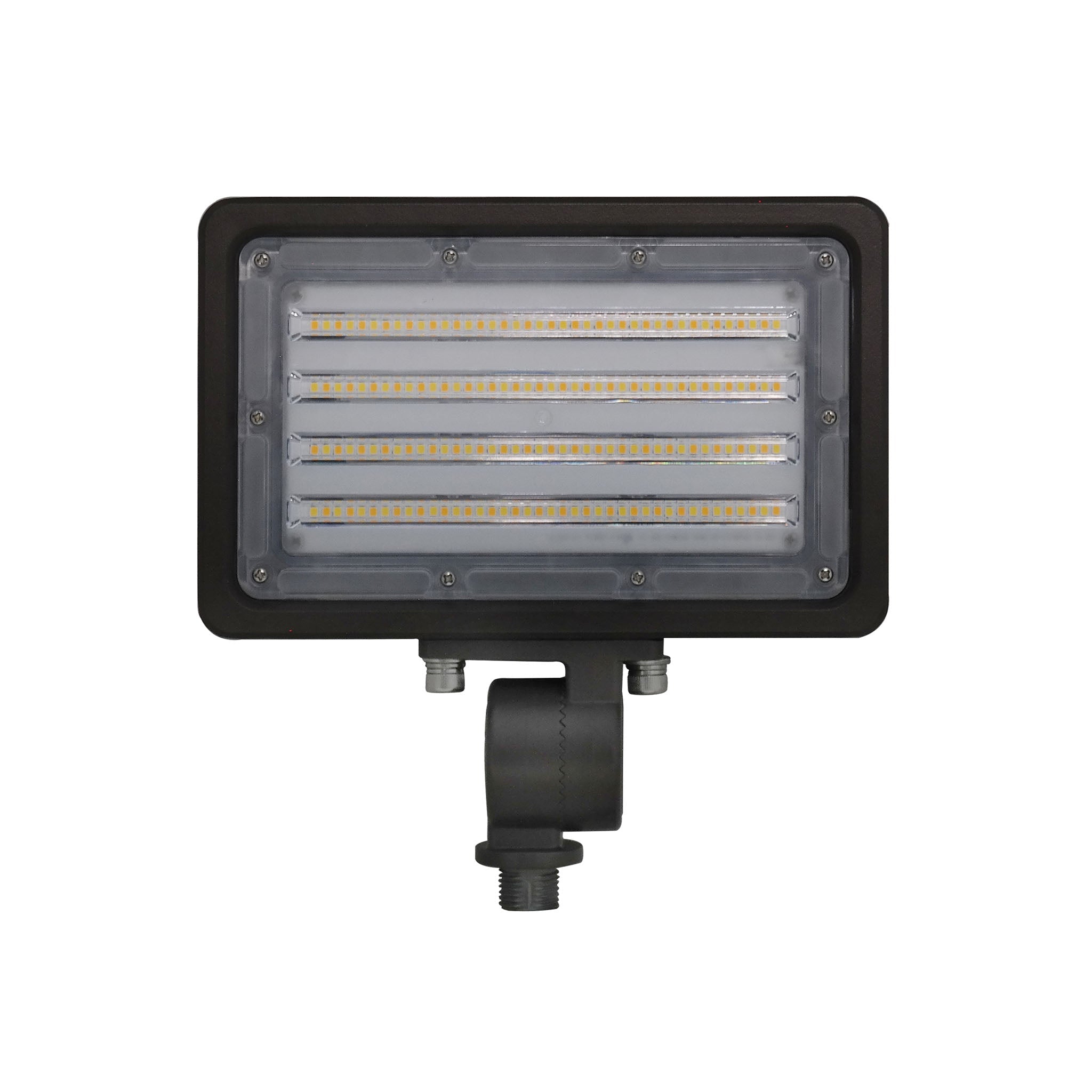LED Flood Light, 2000 Lumens, CCT Selectable, 120-277V, Dark Bronze ...