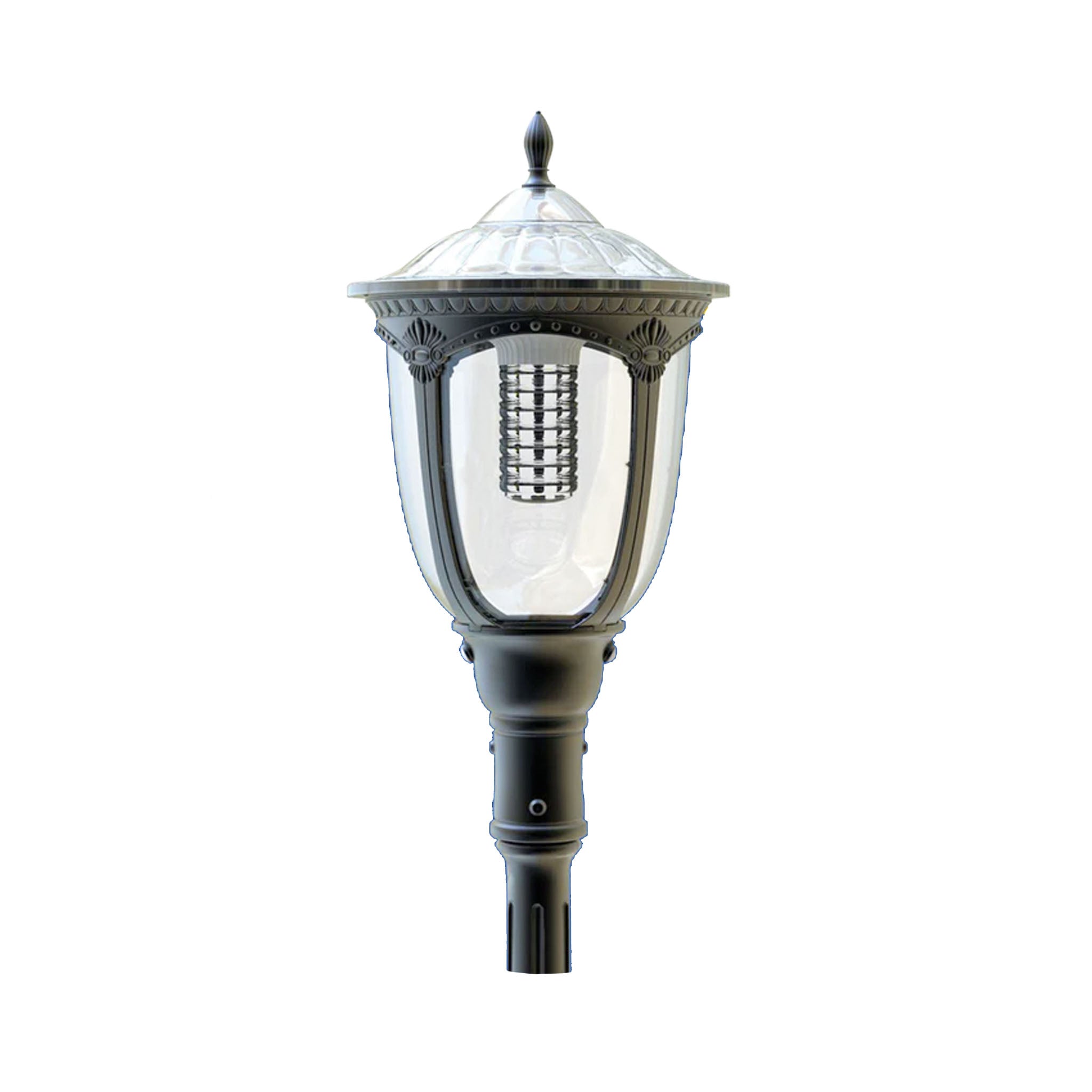 Off-Grid LED Solar Post Top Light, 2000 Lumens, 4000K - SL-SPT-20W-40K ...