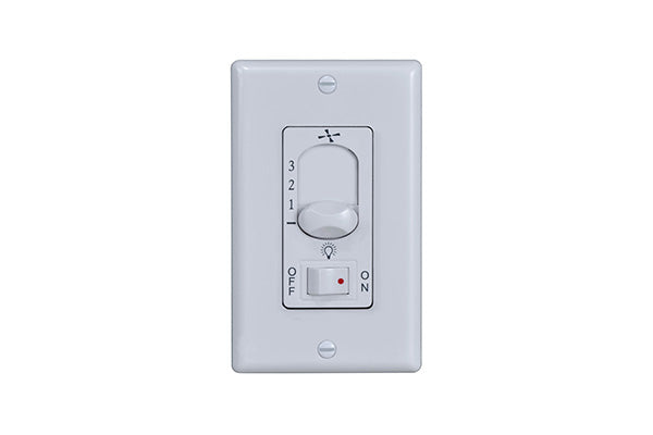 Wall Control 3-Speed Fan, On/Off Light Control - WC-16 | Warehouse ...