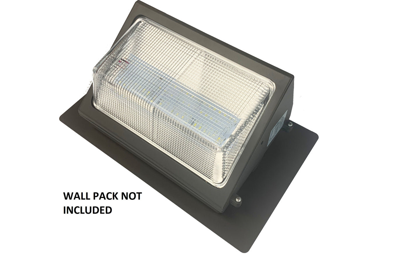 18" Beauty Plate for WareLight LED Wall Pack | Warehouse-Lighting.com